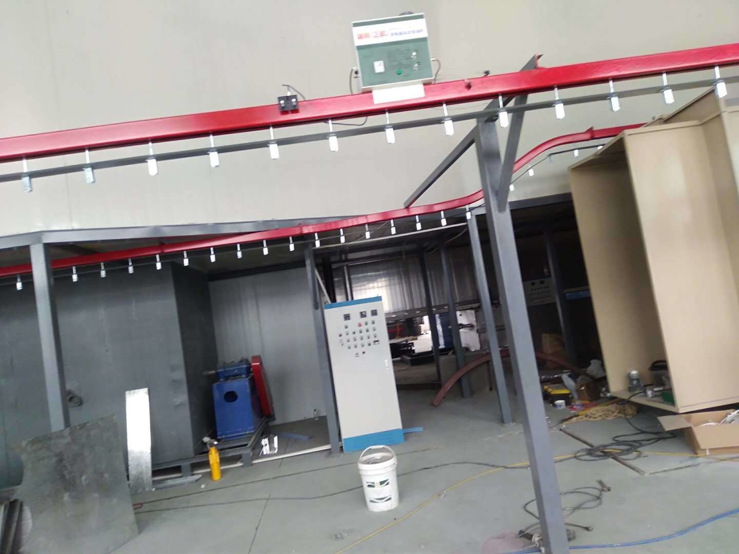 Versatile Automatic Powder Coating Line Low Maintenance Automatic ...